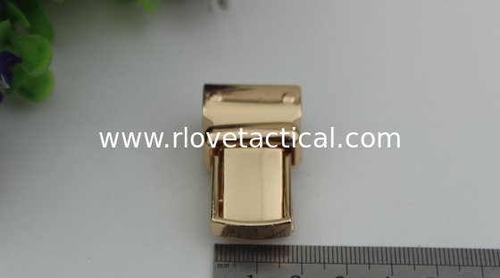 Fashion bag make accessories light gold metal press locks for handbags