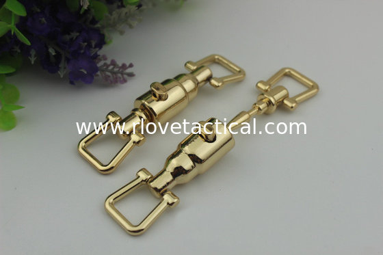 Handbag hardware accessories die casting light gold snap button push press locks