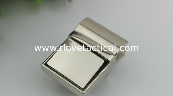 Hot selling die casting zinc alloy nickel/gold handbag press push locks