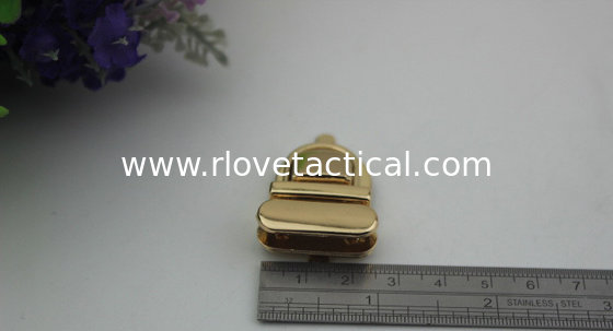 Eco-Friendly Material Handbags Hardware Anti Brass Push Lock For Bag