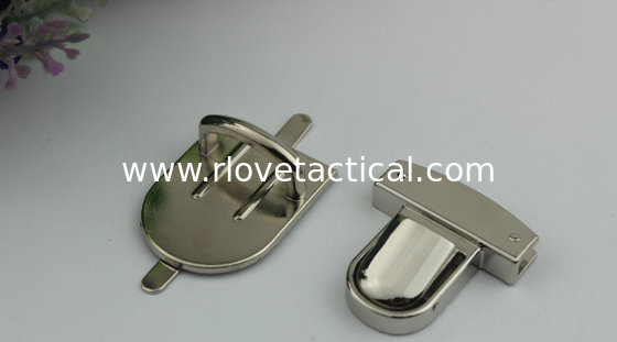 Fashionable design bag fitting zinc alloy gold color snap press locks for purse