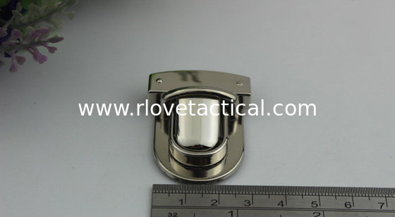 Fashionable design bag fitting zinc alloy gold color snap press locks for purse