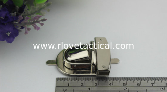 Fashionable design bag fitting zinc alloy gold color snap press locks for purse