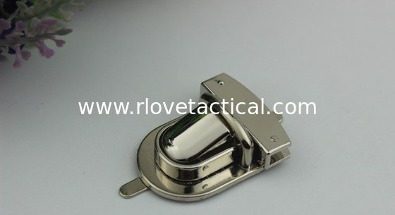 Fashionable design bag fitting zinc alloy gold color snap press locks for purse