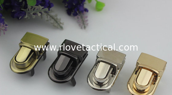 Good Quality Snap Button Plain Zinc Alloy Push Metal Lock For Bag Hardware Accessory