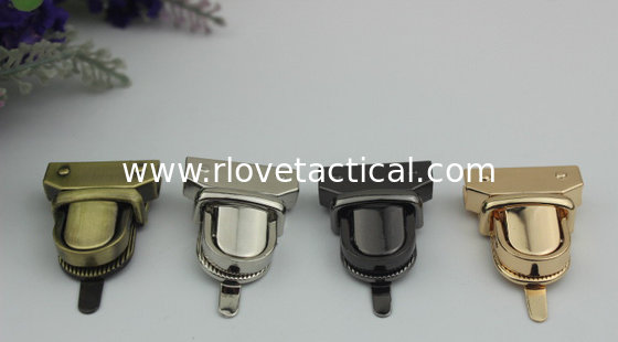 Good Quality Snap Button Plain Zinc Alloy Push Metal Lock For Bag Hardware Accessory