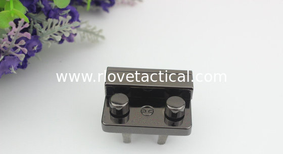 Handbag hardware suppliers wholesale light gold metal push lock