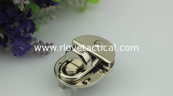 High level plating nickel free gold color metal purse turn locks