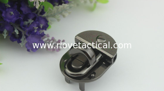 High level plating nickel free gold color metal purse turn locks