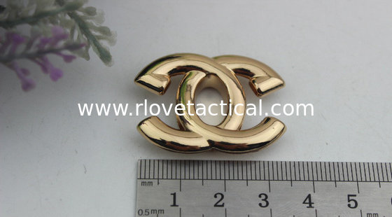 Factory Cheap Price Nickle Free Plating Gunmetal Color Metal Twist Turn Lock For Handbags