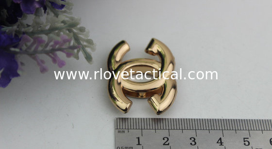 Factory Cheap Price Nickle Free Plating Gunmetal Color Metal Twist Turn Lock For Handbags