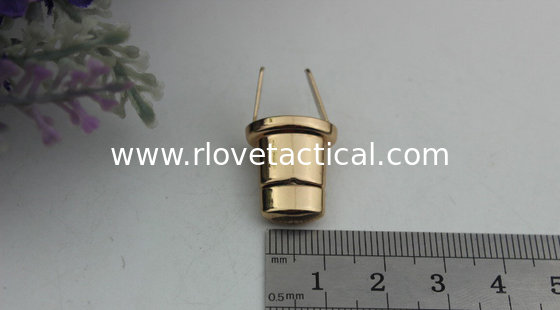 Factory Cheap Price Nickle Free Plating Gunmetal Color Metal Twist Turn Lock For Handbags