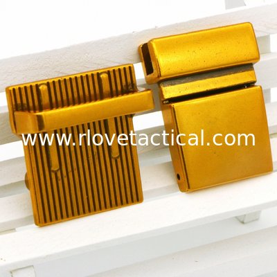Handbag making accessories zinc alloy material bags accessory gold imitation push press locks