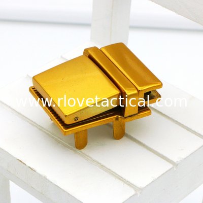 Handbag making accessories zinc alloy material bags accessory gold imitation push press locks