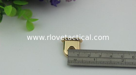 Purse hardware metal multi-colorful decorative gold metal clip lock with nickel free