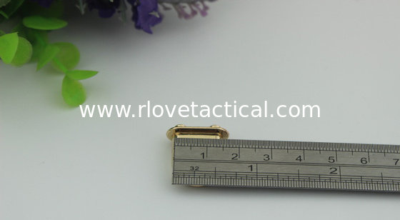Purse hardware metal multi-colorful decorative gold metal clip lock with nickel free