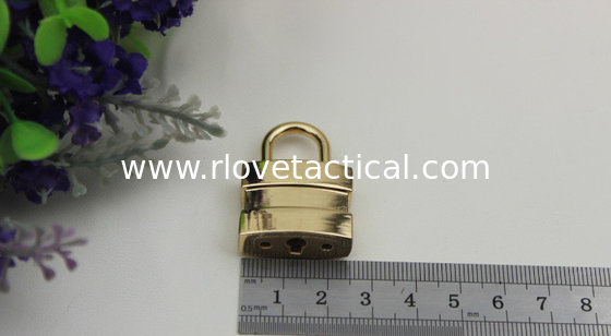 HOT SALE OEM design durable light gold cheap zinc alloy decorative padlock with key