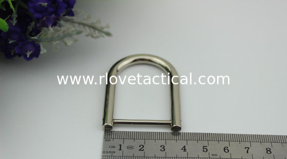 Personality design three-piece suit silver color metal accessories zinc alloy rectangle bag locks