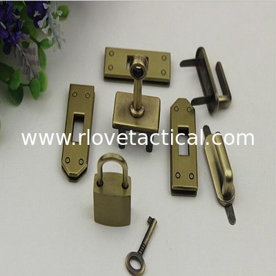 New arrival seven-peices suit various color bag make accessories metal locks for handbag