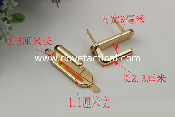 New arrival seven-peices suit various color bag make accessories metal locks for handbag