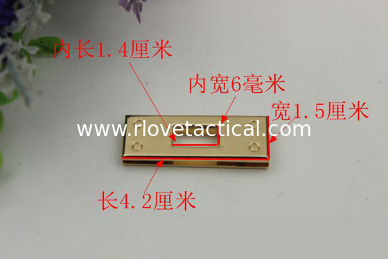 New arrival seven-peices suit various color bag make accessories metal locks for handbag