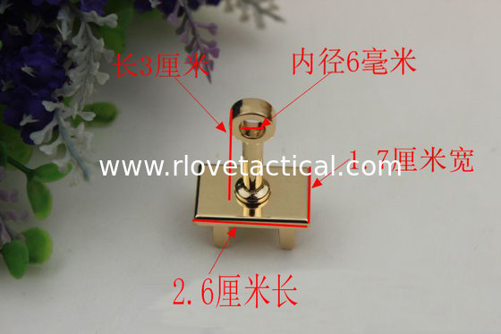 New arrival seven-peices suit various color bag make accessories metal locks for handbag