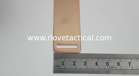 2019 Custom Iron Material  Light Gold Shoelace Charm Beads Diy Shoelace Buckles