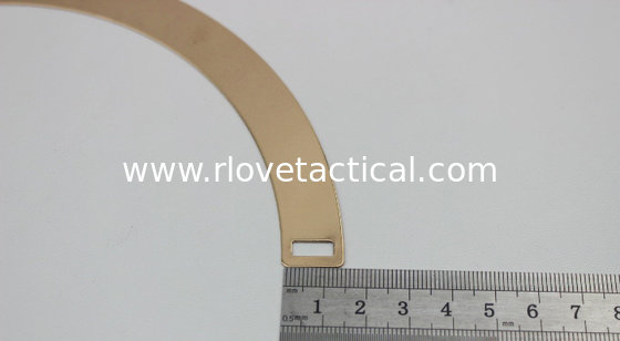 Fashion nice quality new design gold curve shape iron sheets shoelace metal buckles for shoes