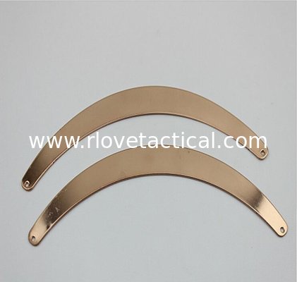 Cheap price iron sheets gold curve shape shoelace metal accessories buckles for shoe