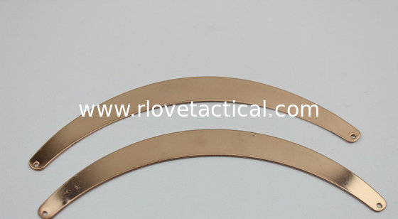Cheap price iron sheets gold curve shape shoelace metal accessories buckles for shoe