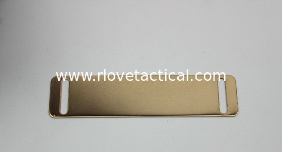 Shoes hardware accessories 80mm length gold iron metal buckle for shoelace