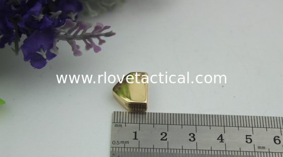Wholesale Bulk Price Zinc Alloy Gold Bag End Belt End Metal Clips