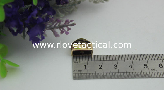 Wholesale Bulk Price Zinc Alloy Gold Bag End Belt End Metal Clips