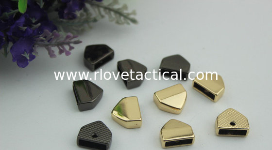 Wholesale Bulk Price Zinc Alloy Gold Bag End Belt End Metal Clips