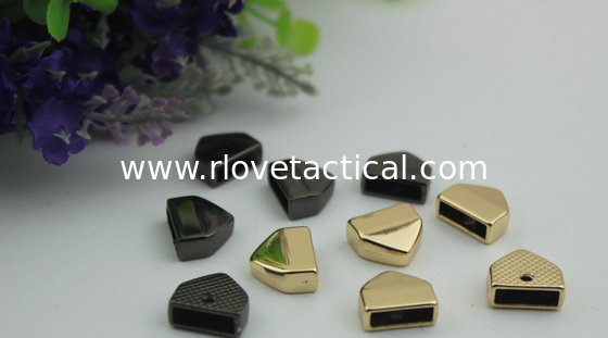 Wholesale Bulk Price Zinc Alloy Gold Bag End Belt End Metal Clips