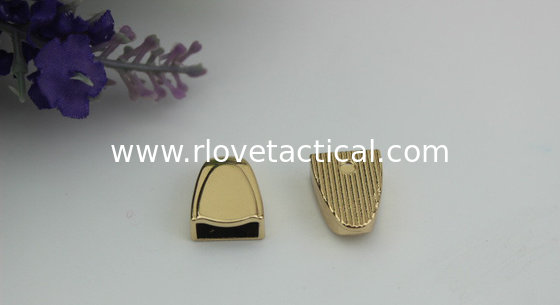High Quality Zinc Alloy Nickel Free Plating Durable Metal End Clip For Cord