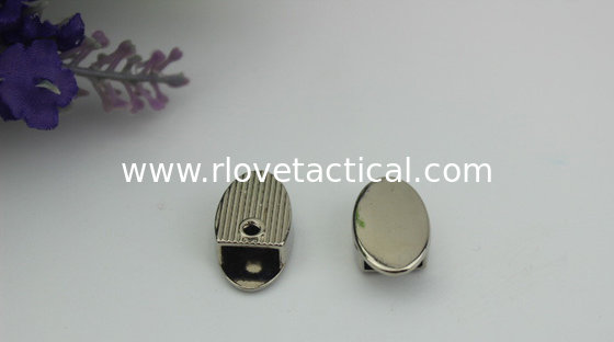 2019 Purse hardware gunmetal color metal cord end clips with screws