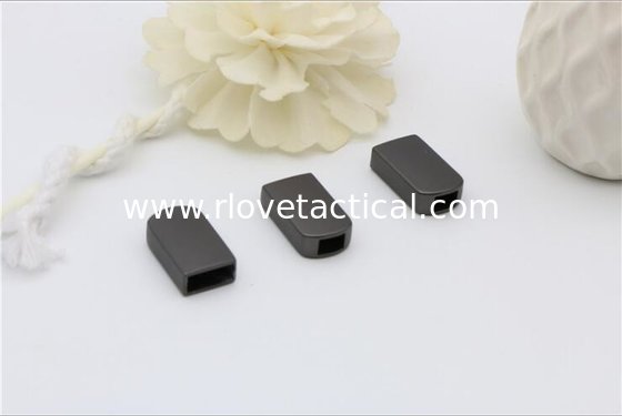 Custom Made Handbag Metal Accessories Gunmetal Color Rope End Clip Cord Stopper