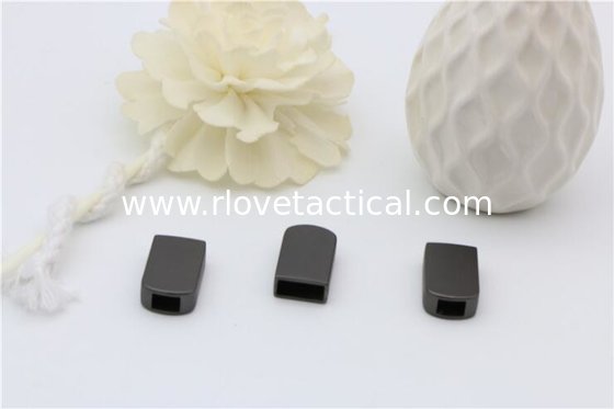 Custom Made Handbag Metal Accessories Gunmetal Color Rope End Clip Cord Stopper