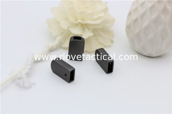 Custom Made Handbag Metal Accessories Gunmetal Color Rope End Clip Cord Stopper