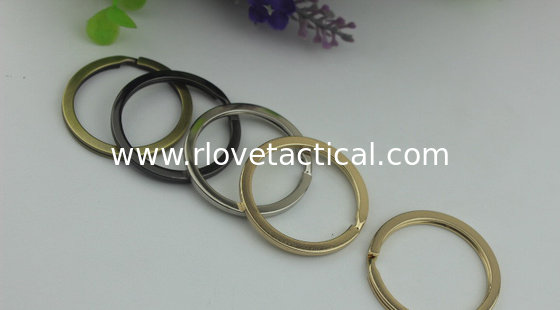 Manufacturing various color iron key chain accessories 29 mm small split key ring
