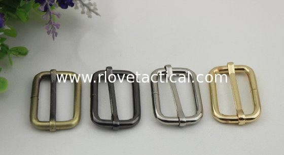 Cheaper manufacturing good quality 32 mm gold iron bag adjustable belt buckles tri glide buckles