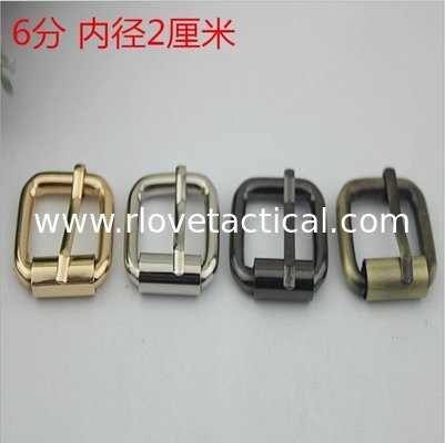 Factory Designer Gold Iron 20 MM Metal Clip Roller Pin Blank Belt Buckle For Bags