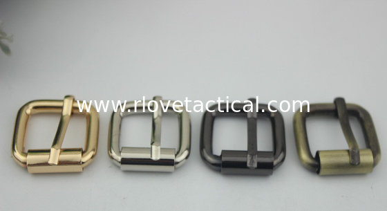Factory Designer Gold Iron 20 MM Metal Clip Roller Pin Blank Belt Buckle For Bags