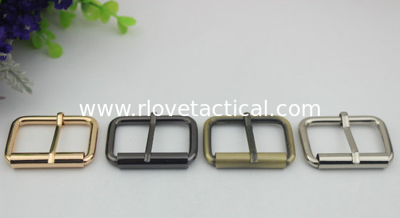 China Manufacturer Gold Nickel Free Plated 38 MM Iron Roller Single Prong Pin Buckles for Handbag