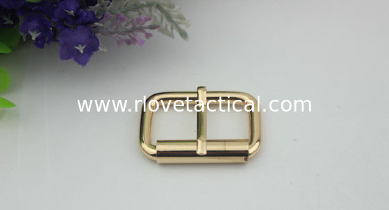 Customized 32 mm nickel iron metal pin roller bag buckle for garment webbing strap
