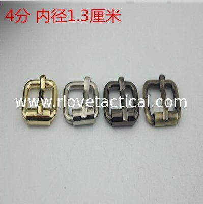 Manufacturer hot sell custom painting gold 13 mm iron metal hanging pin buckle for leather handbags