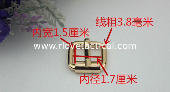 Wholesale Factory Bag Accessories Custom 17 MM Gunmetal Color Iron Metal Roller Pin Buckles For Belts