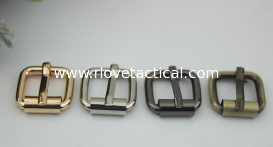 Wholesale Factory Bag Accessories Custom 17 MM Gunmetal Color Iron Metal Roller Pin Buckles For Belts