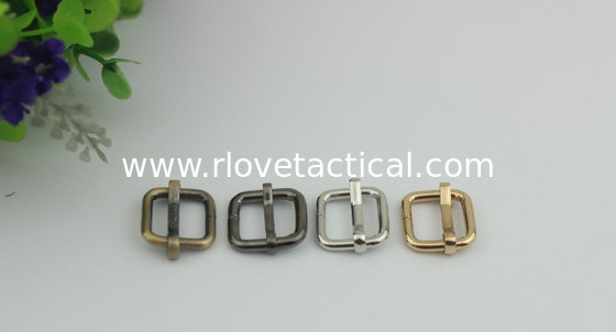 Women handbag leather 13 mm multicolor iron metal adjustable slide buckles